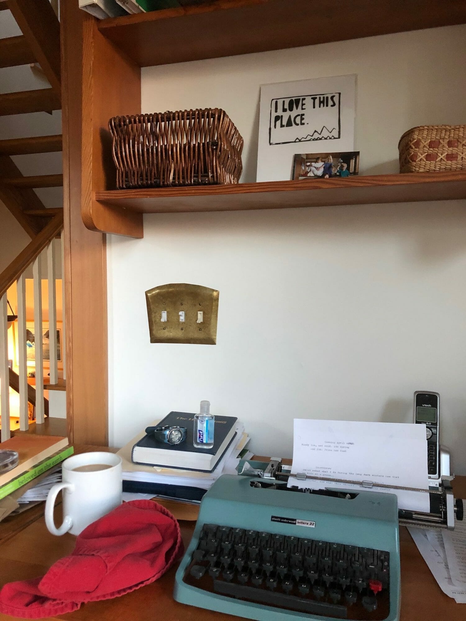 Morning desk | Heather Lende